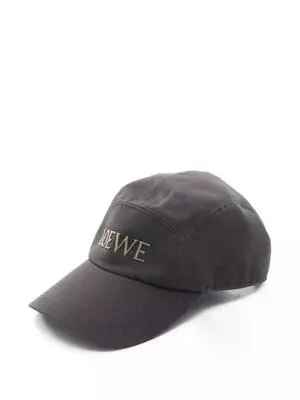 Loewe Camp Logo-embroidered Baseball Cap - Grey