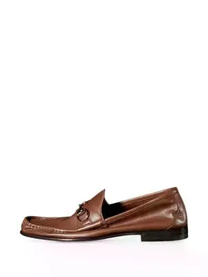 Gucci Lugano Horsebit Loafers - Brown