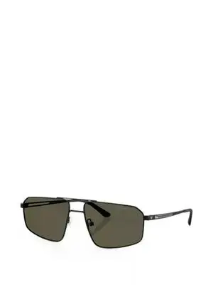 Emporio Armani Geometric Frame Sunglasses