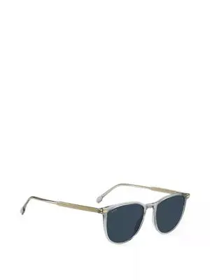 BOSS Pantos Frame Sunglasses With Logo Engraved Arms - Grey