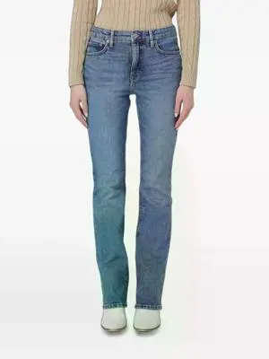 Ralph Lauren Faded Slim-fit Jeans - Blue