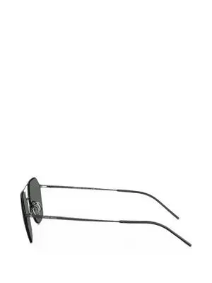 Giorgio Armani Geometric Frame Sunglasses