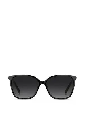 Tommy Hilfiger Cat-eye Sunglasses With Gradient Lenses - Black