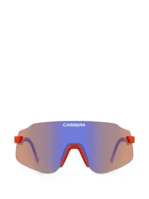 Carrera Eyewear Rectangle Frame Sunglasses - Red