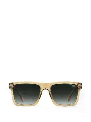 Carrera Eyewear Rectangle Frame Sunglasses With Silver-tone Hardware - Neutrals