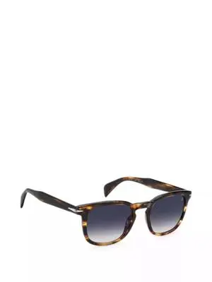 DB EYEWEAR BY DAVID BECKHAM Square-frame Sunglasses With Tortoiseshell Effect