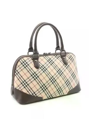 Burberry Nova Check Canvas Handbag