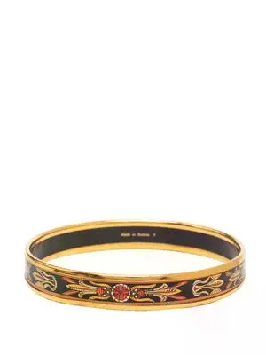 Hermès 20th Century Enamel Bangle Bracelet