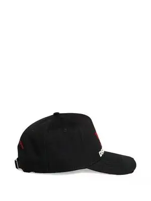 Dsquared2 Logo-print Distressed Baseball Cap