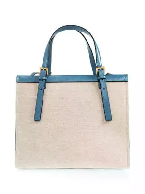 Versace Large Riviera Tote Bag - Neutrals