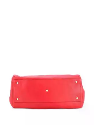 Gucci Soho Leather Large Shoulder Bag - Red