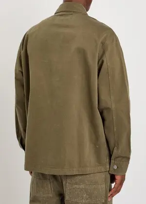 FORET Hunter Cotton Jacket With Embroidered Detail