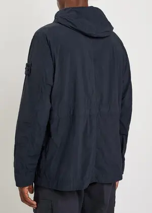 Stone Island Ghost Hooded Nylon Parka Jacket