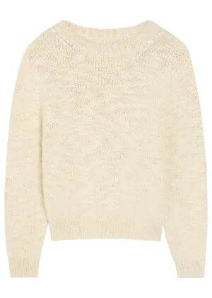 Suzie Kondi Kismet Slubbed Cashmere Jumper - Ecru