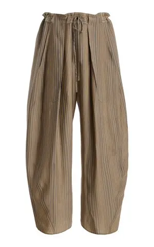 KALLMEYER Clemence Wide-leg Striped Trousers - Multi