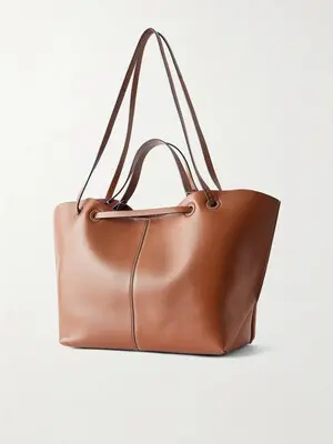 Max Mara Leather Shoulder Bag - Brown