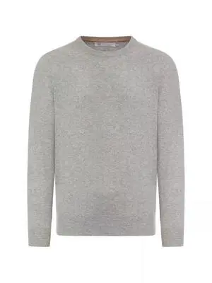 Brunello Cucinelli Cashmere Crew-neck Sweater - Grey