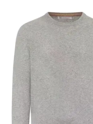 Brunello Cucinelli Cashmere Crew-neck Sweater - Grey