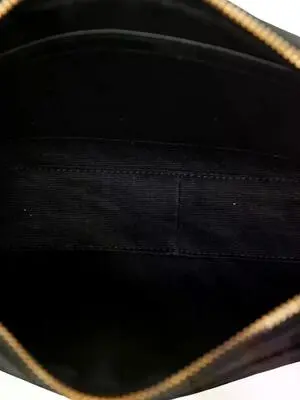 Celine Medium Triomphe Coated Canvas Logo Crossbody Bag