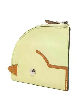 Hermès 2021 Chevre Paddock Case Coin Pouch - Yellow