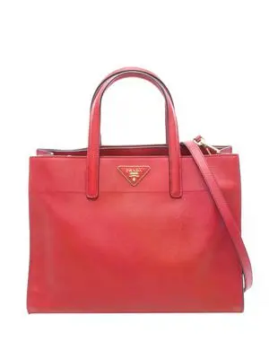 Prada Saffiano Leather Tote Satchel