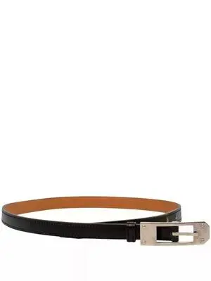 Hermès 2004 Box Calf Kelly Ardillon Belt - Black