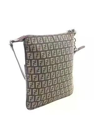 Fendi Zucchino Canvas Crossbody Bag