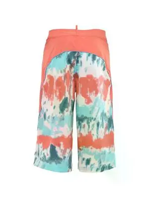 Dsquared2 Tie-dye Maxi Swim Shorts