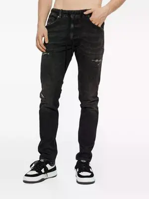 DIESEL® E-krooley Jogg Distressed-effect Jeans