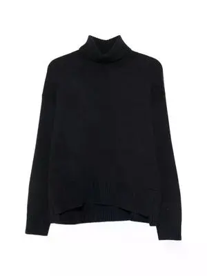 Peserico Embellished Turtleneck Sweater - Blue
