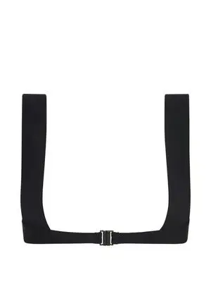 Bondi Born Elle Square-neck Bikini Top - Black