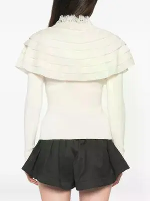 Sea Wanda Lace-trimmed Cardigan