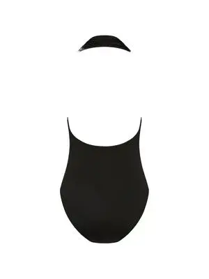 Bondi Born Halterneck Plunge Swimsuit - Black