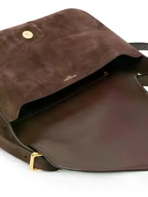 Balenciaga Clicca Shoulder Bag - Brown