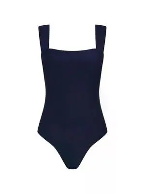 Bondi Born Gwen Square-neckline Swimsuit - Blue