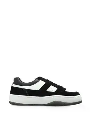 DIESEL® S-d-long Leather Low-top Sneakers - Black
