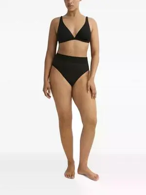 Bondi Born Joan High-waisted Bikini Bottoms - Black