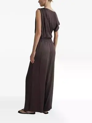 Bondi Born Ardea Hammered Satin Wide-leg Trousers