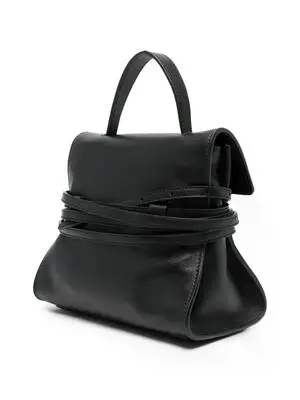 Moschino Leather Tote Bag - Black