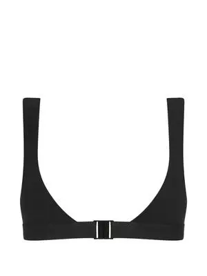 Bondi Born Plunge Bikini Top - Black