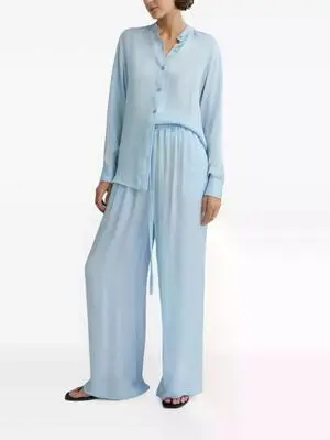 Bondi Born Ardea Hammered-satin Shirt