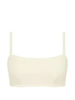 Bondi Born Anja Square-neck Bikini Top - Neutrals
