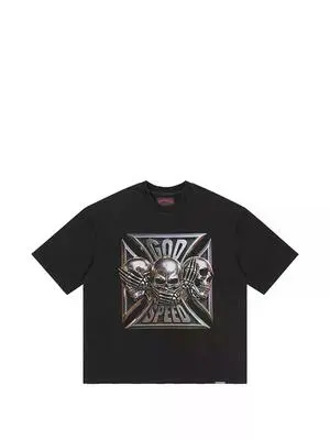 GODSPEED Omerta Graphic-print T-shirt - Black