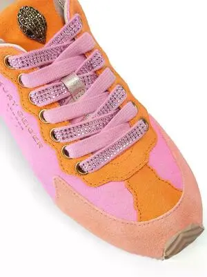Kurt Geiger Islington Crystal-embellished Sneakers