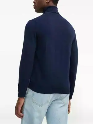 BENETTON Fine Knit Roll Neck Sweater