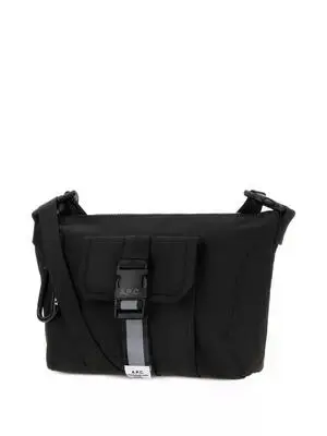 A.p.c. Logo Patch Shoulder Bag