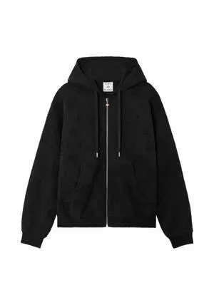 Casablanca Monogram-print Zip-up Hoodie