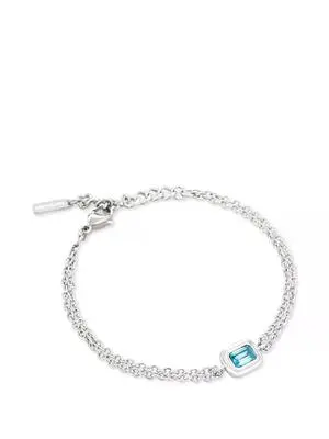 TRUSSARDI Double-chain Bracelet - Silver