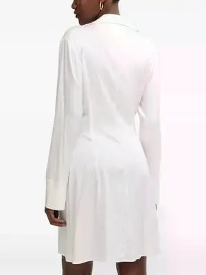 SILVIAN HEACH Spread Collar Button-down Mini Dress