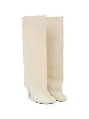 MAISON MARGIELA Anatomic Toe Tubular Shaft Boots - Neutrals